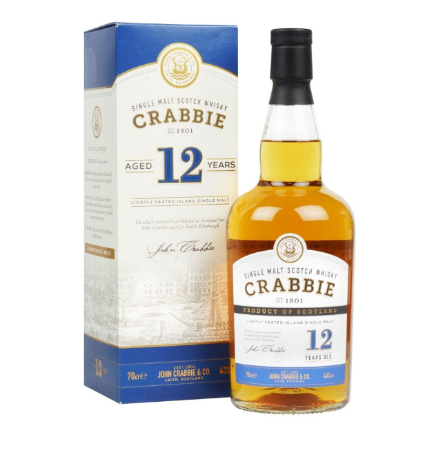 Crabbie 12 Year Old - Lightly Peated Island Single Malt