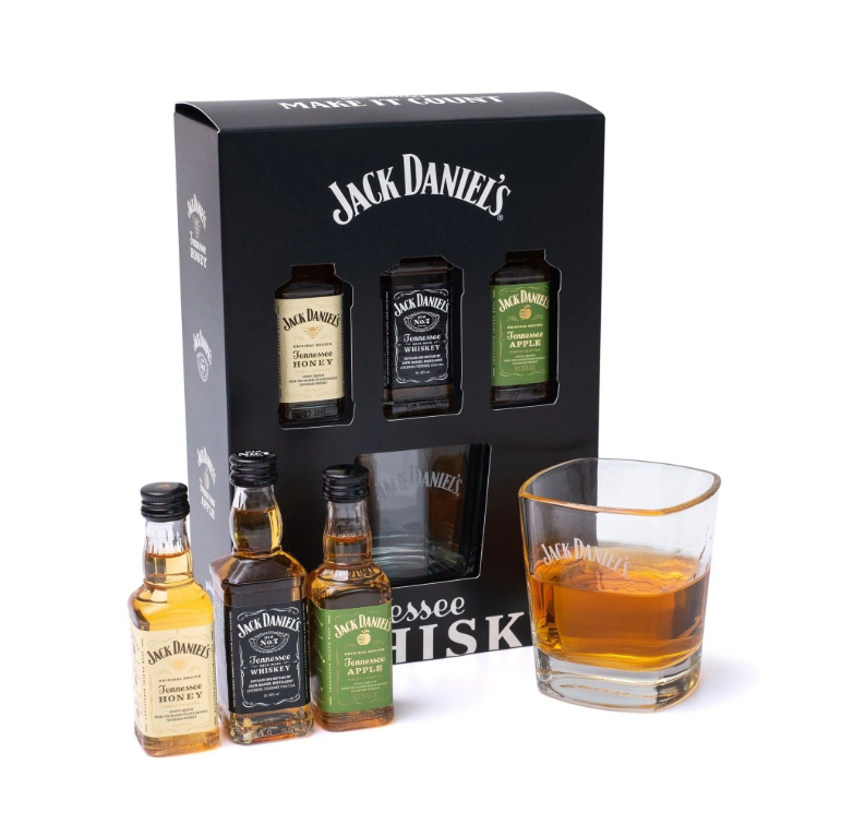 jack daniels trio and tumbler | tennessee whisky