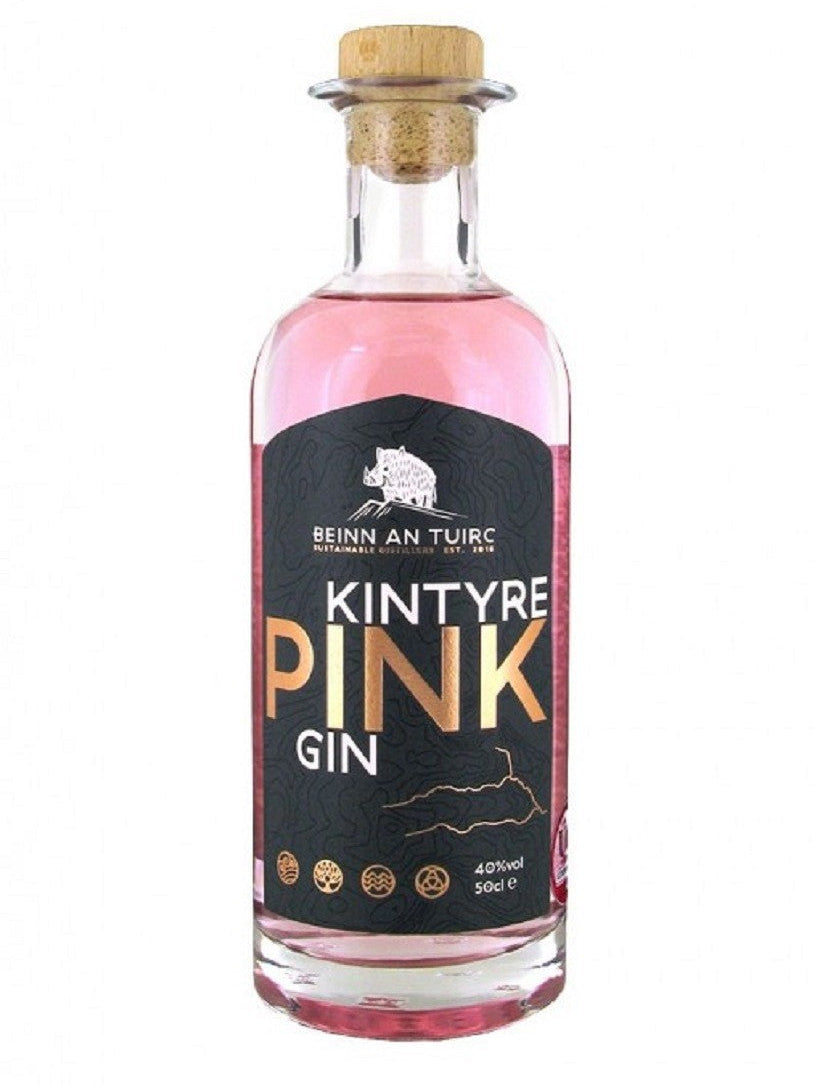 kintyre pink gin | scotch gin