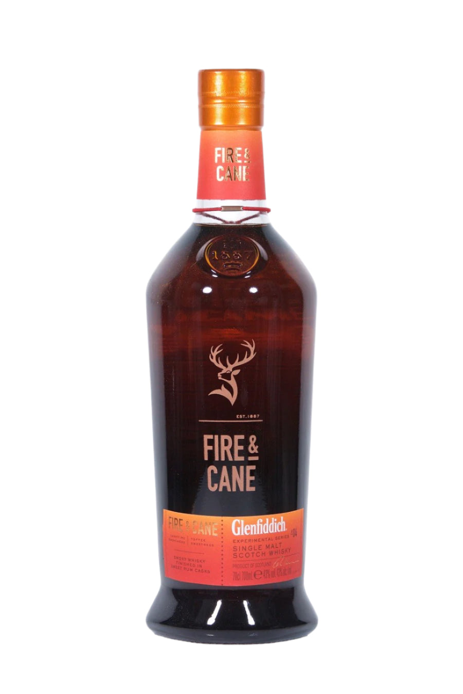 Glenfiddich Fire & Cane | single malt whisky | scotch whisky
